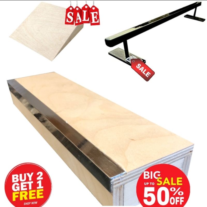 Platinum - Kicker Package + Box + Fingerboard Rail - Hand Made | Shopee ...