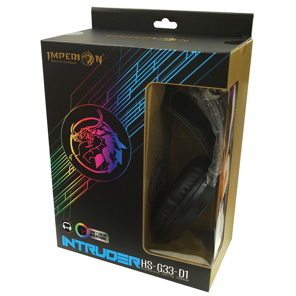 Imperion INTRUDER HS-G33-D2 Professional Gaming Headset | Shopee Malaysia