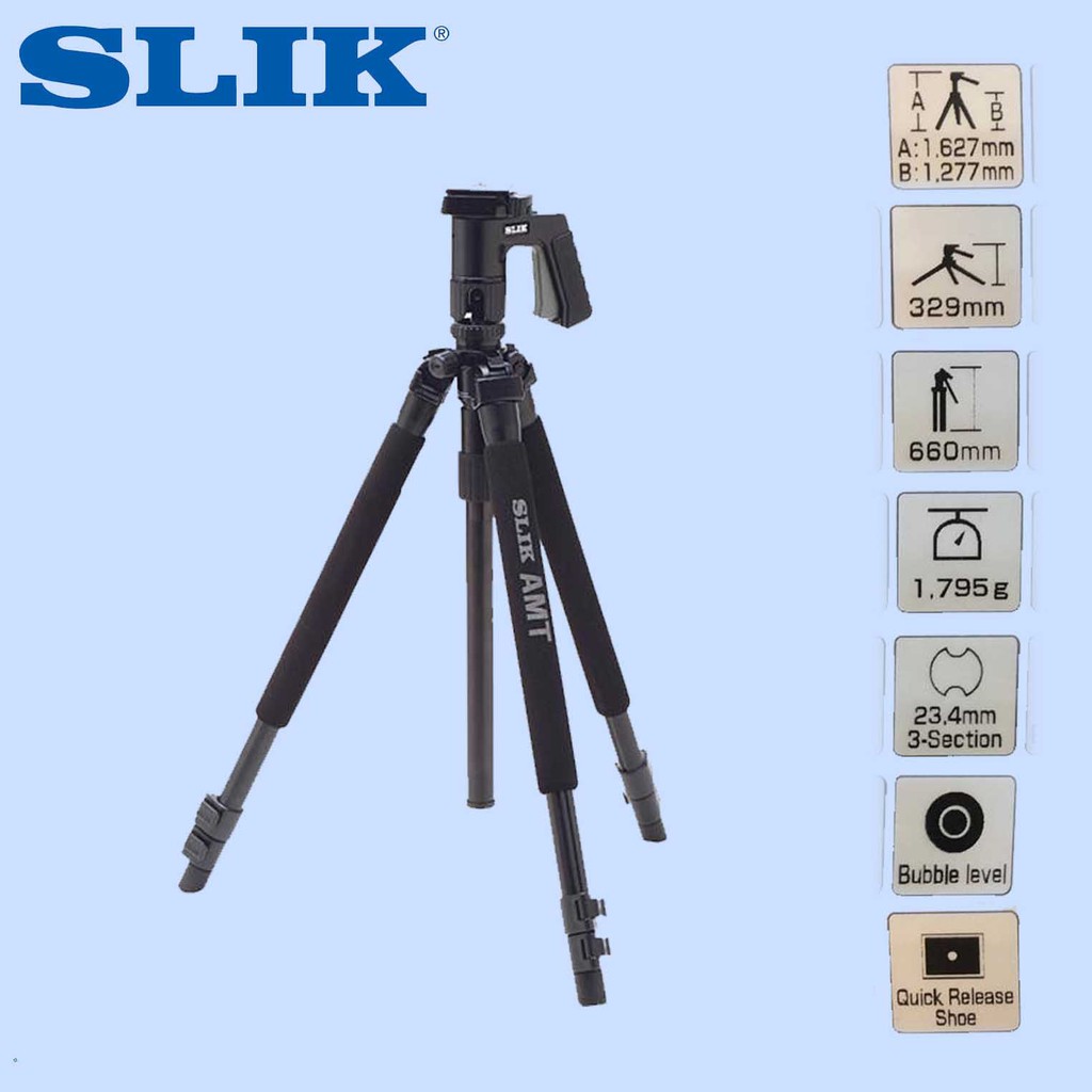 SLIK PRO 330 AF TRIPOD | Shopee Malaysia