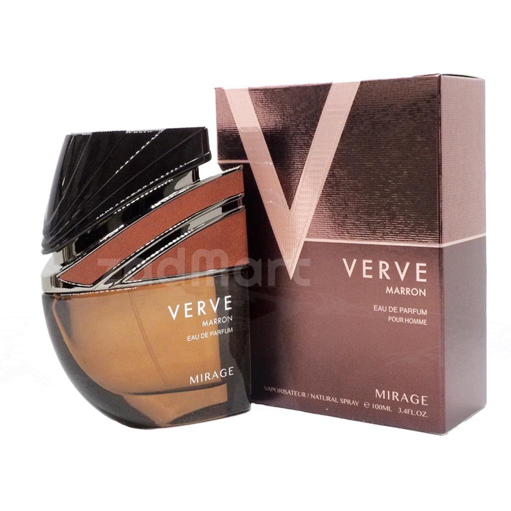 MIRAGE VERVE MAROON PERFUME FOR MEN 100 ML EDP dan 25ml | Shopee Malaysia