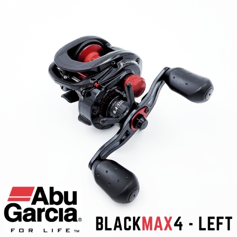 ABU GARCIA BLACK MAX 4-L NEW MODEL BAITCASTING FISHING REEL 🔥 | Shopee Malaysia