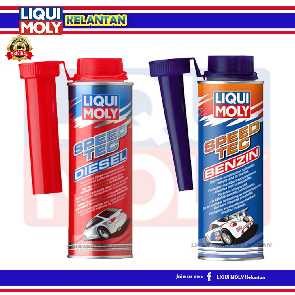 LIQUI MOLY SPEED TEC BENZIN ( PETROL/DIESEL) - 250ML | Shopee Malaysia