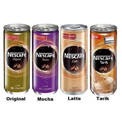 NESCAFE COFFEE CAN 240ML (ORIGINAL/MOCHA/LATTE/TARIK) | Shopee Malaysia