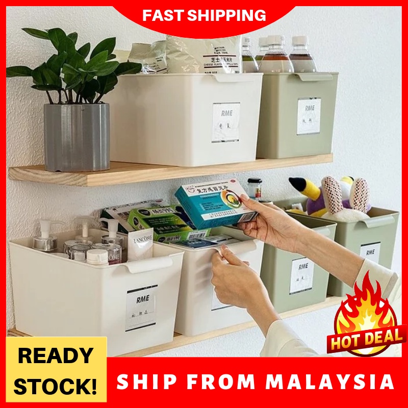 Storage Bins Plastic Organizers Cabinet Storage Organizer Basket ...