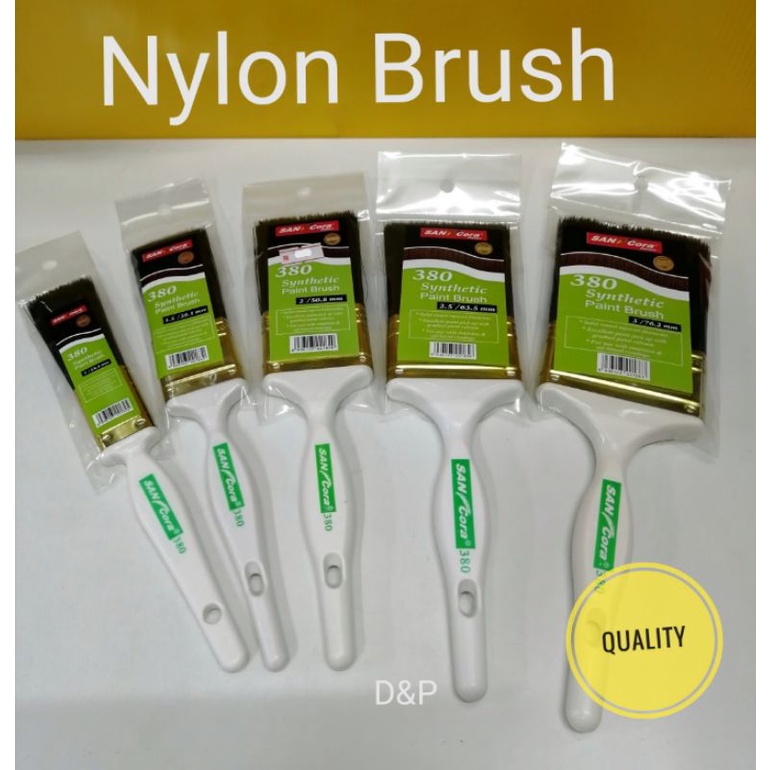 Sancora 380 Synthetic Paint Brush/Berus Nylon Berus Cat | Shopee Malaysia