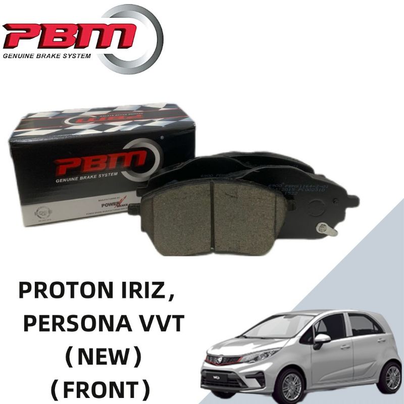 PBM DB6900/NST Front Brake Pad-Iriz,Persona VVT, Saga VVT (NEW ...