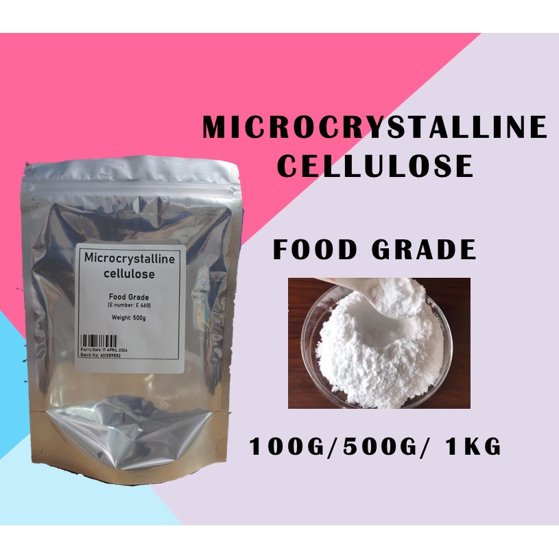 Microcrystalline cellulose 100G/ 500G/ 1KG (Food Grade) - Used as ...