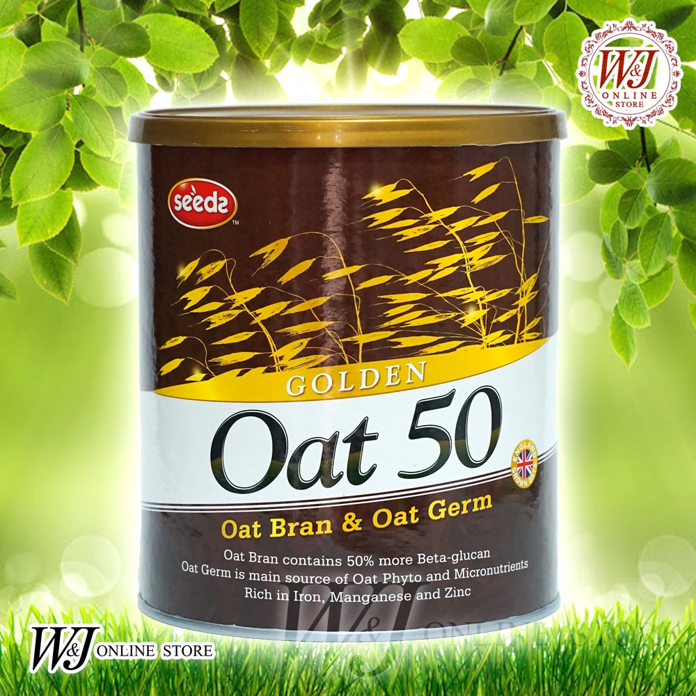 SEEDZ Oat 50 600g Oat Bran Oat Germ Organic Vegan 有机燕麦素食植物奶 | Shopee ...