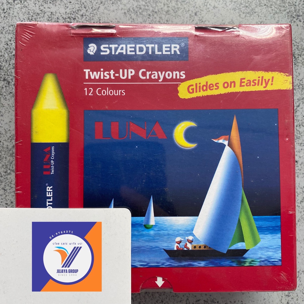 Staedtler Luna Twist-Up Crayons glides on easily | Shopee Malaysia
