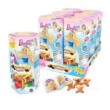 Barbie Biscuits with filling Chocolate / Strawberry 36g | Shopee Malaysia