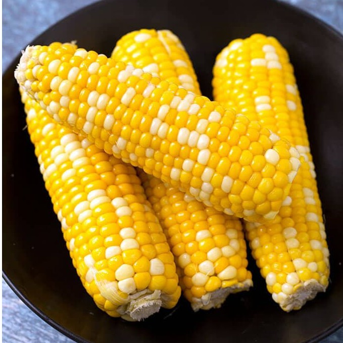 SHC Premium Golden Sweet Corn on the cob 4pc. Jagung Manis Frozen Halal ...