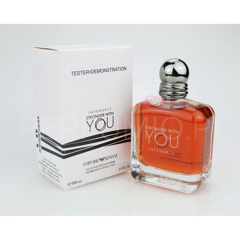 100% AUTHENTIC ORIGINAL TESTER👉 EA Stronger with You Intensely EDT ...