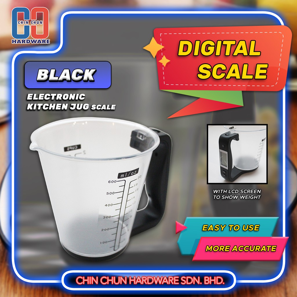DIGITAL KITCHEN ELECTRONIC MEASURING CUP SCALE | DIGITAL JUG SCALES ...