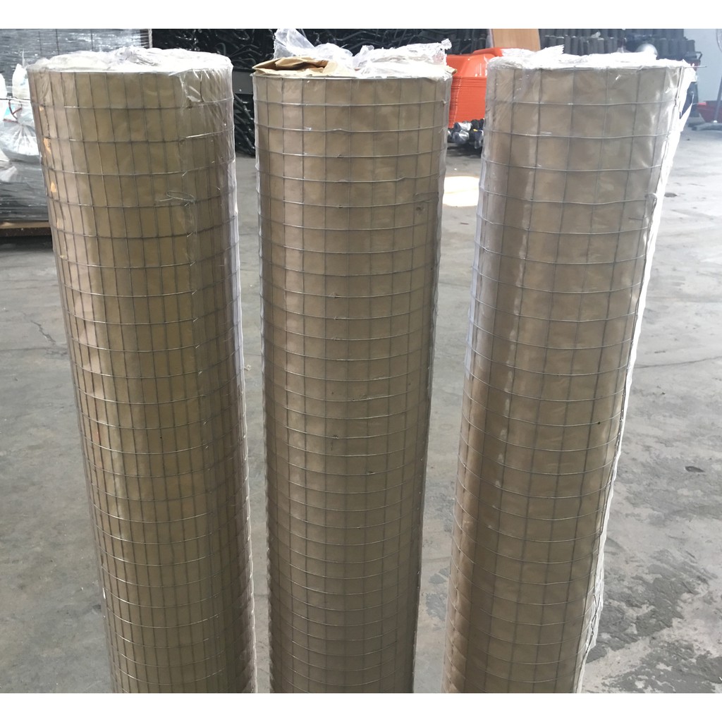 15 Meter(50 Feet) Galvanized BRC Welded Iron Wire Mesh Net Netting High ...