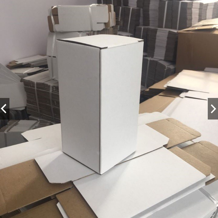 Combo of 50 carton boxes with white snap lids - 8x8x16cm | Shopee Malaysia
