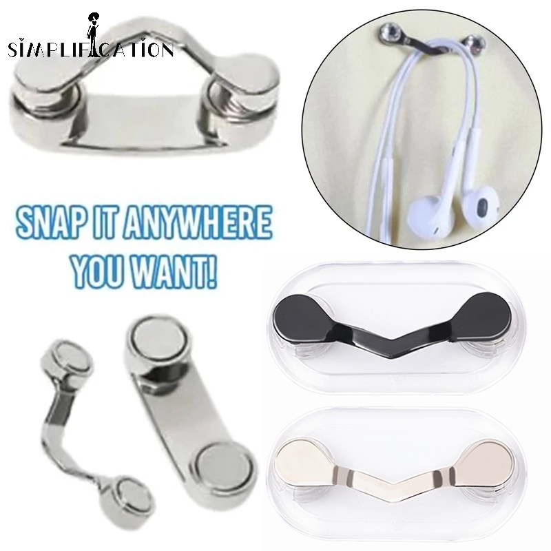 Multifunction Magnetic Hang Eyeglass Holder/ Glasses Headset Line Clips ...