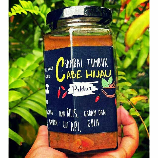 SAMBAL TUMBUK CABE HIJAU by Sambal Paktua Paktua 300g | Shopee Malaysia