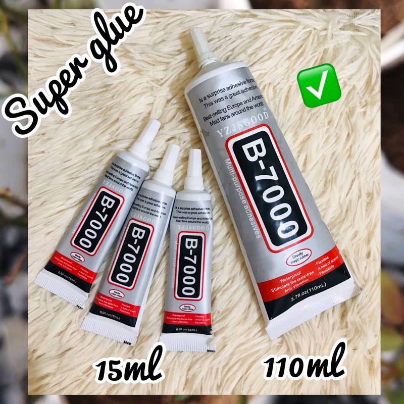 NEW : SUPER GLUE B-7000 (15ml-110ml) | Shopee Malaysia