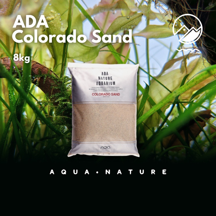 ADA Colorado Natural Sand 8kg (Reddish Colour) (Aquarium/Aquascape ...