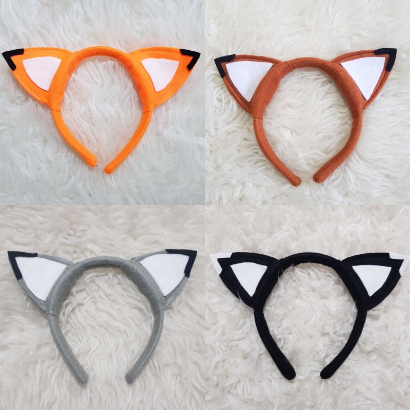 Fox Wolf Fox Headband Wolf Fox Wolf Animal Costume | Shopee Malaysia