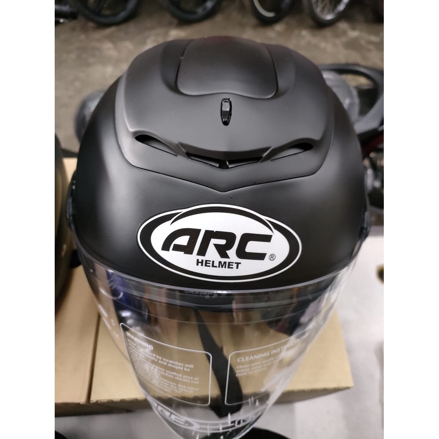 HELMET ARC RITZ New Flash Special Ori Size L-XXL with Sirim Cert Topi ...