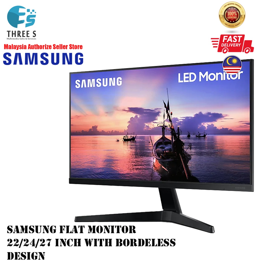 Samsung Monitor IPS LED 75Hz 5ms 27 Inch F27T350FHE / 22 Inch ...