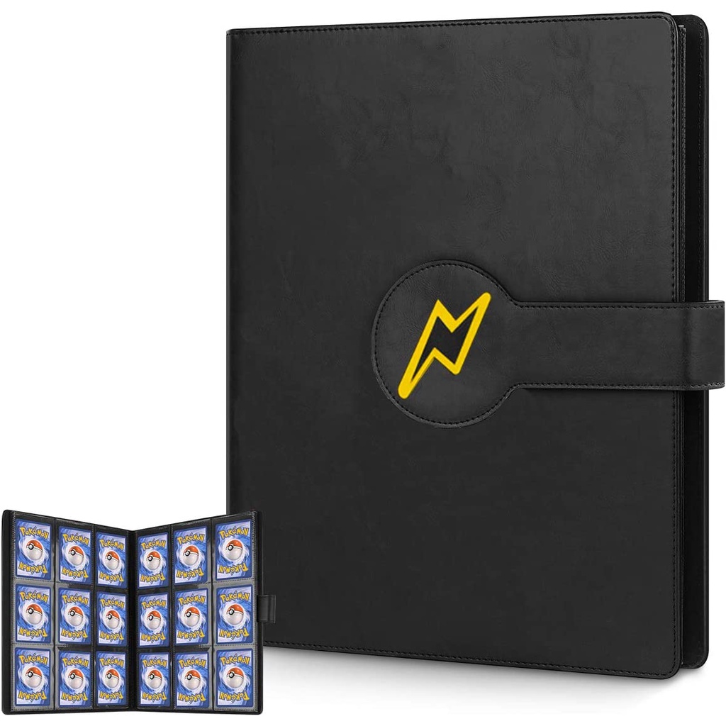 Card Holder Book Carrying Case Compatible with 396 Pcs Pekemon Trading ...