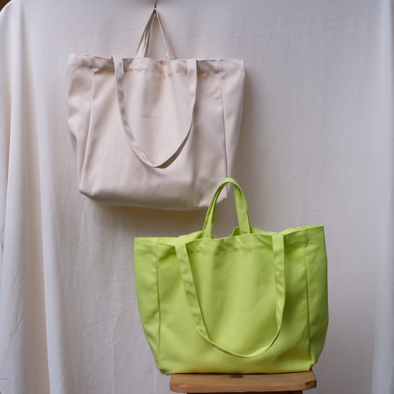 Dobi Canvas Tote Bag - Cabiciks | Shopee Malaysia