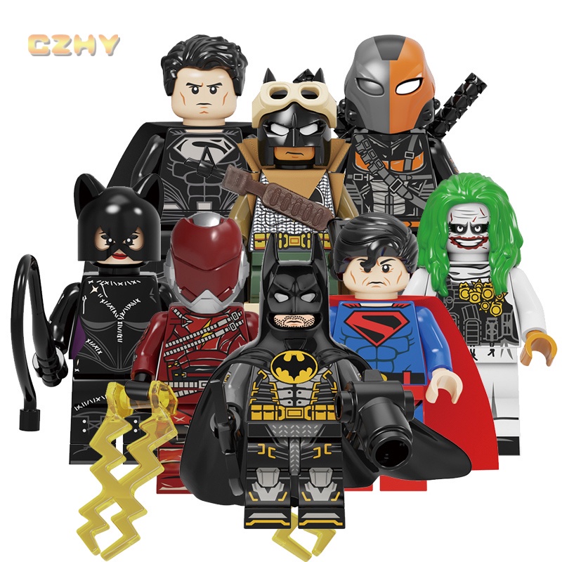 dc heroes minifigures flash superman blocks toys | Shopee Malaysia