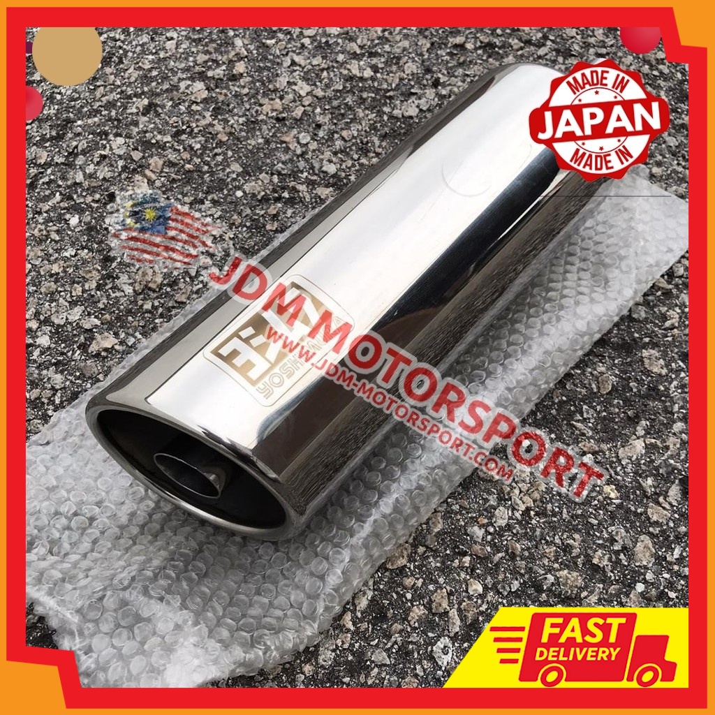 Yoshimura brand Ekzos honda EX5 Stainless Steel Terbaik,Bunyi Prrangg ...