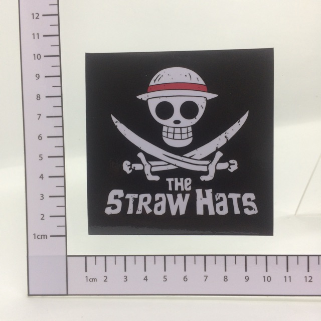 C01 The Straw Hat Sticker | Shopee Malaysia