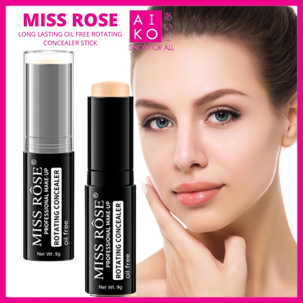 (AIKO) MISS ROSE LONG LASTING OIL FREE ROTATING CONCEALER STICK (7601 ...