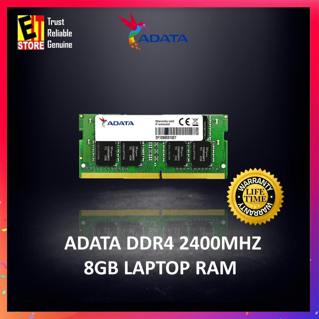 ADATA 8GB SODIMM LAPTOP DDR4 2666 1.2V MEMORY RAM | Shopee Malaysia