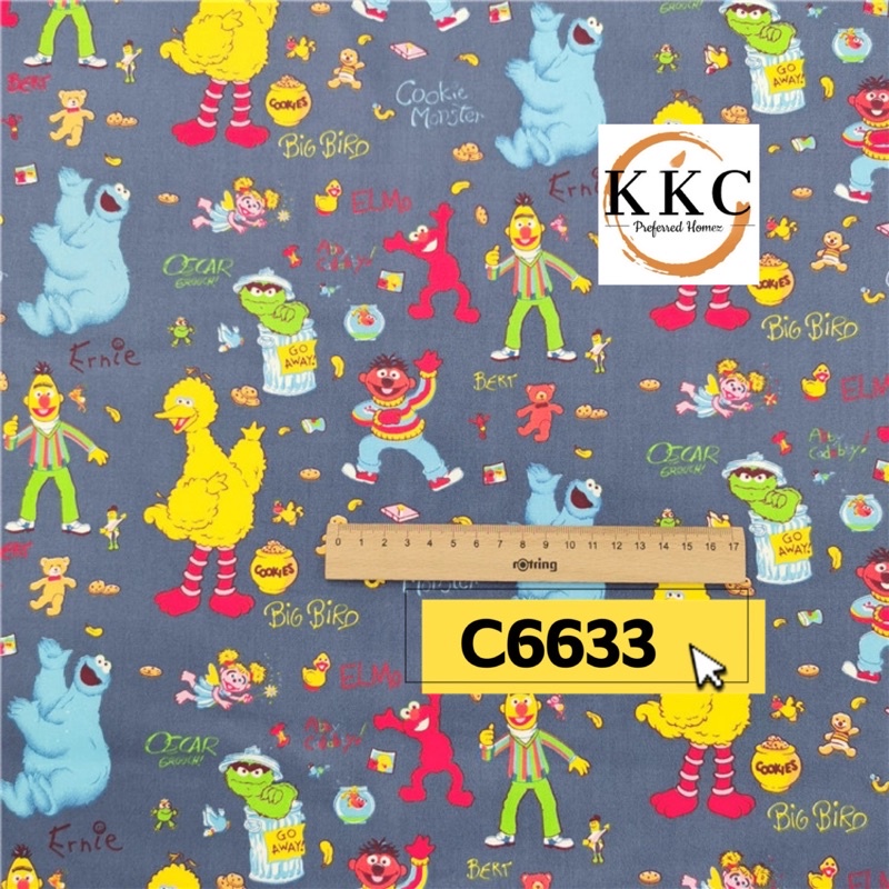 KKC 60" Cotton Twill Cartoon Kain DIY READY STOCK | Shopee Malaysia