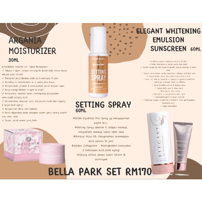 BELLA PARK SKINCARE 💯ORIGINAL HQ💯 | Shopee Malaysia