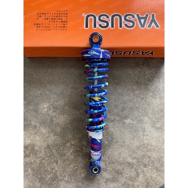 Yamaha absorber rxz batik blue 330mm batik | Shopee Malaysia