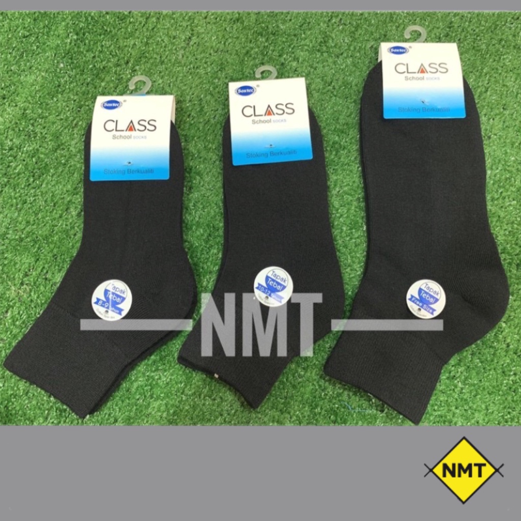 (CLASS)student black sock/stokin hitam sekolah yang berkualiti tinggi ...