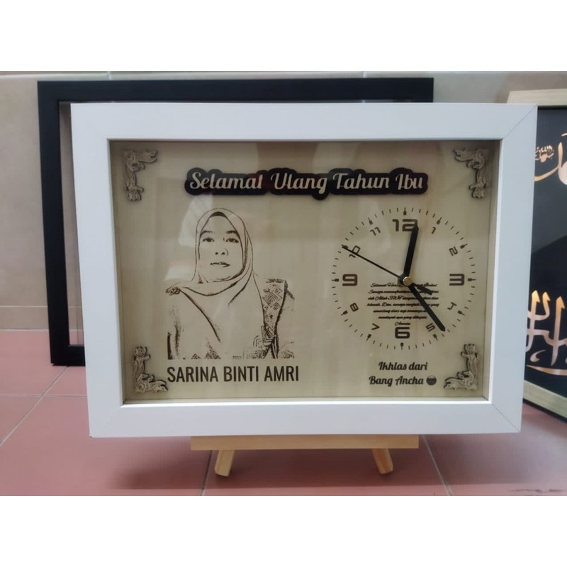 FRAME + JAM (A4 Size) | Shopee Malaysia