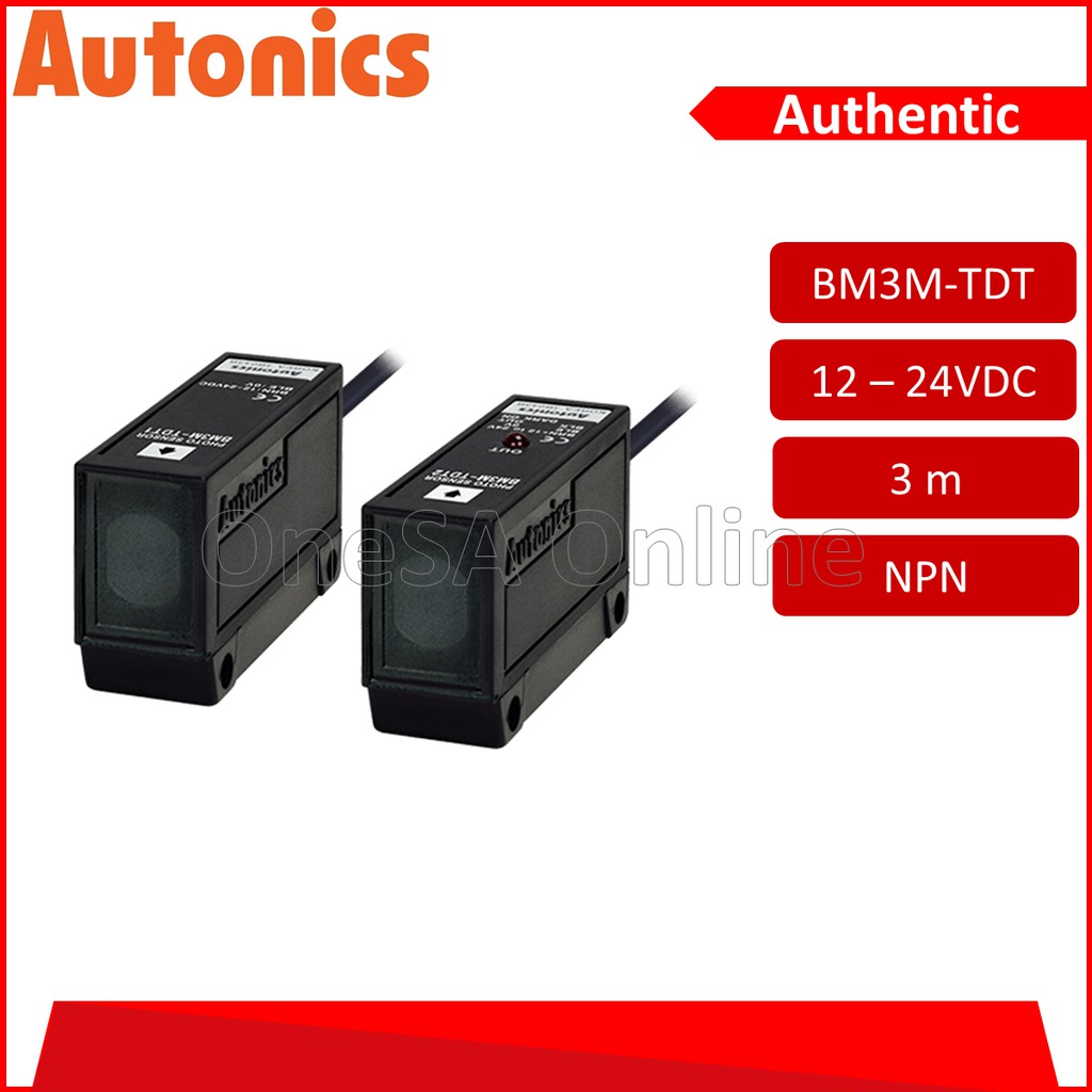AUTONICS PHOTOELECTRIC SENSOR 3M NPN NO(BM3M-TDT-D12-24) | Shopee Malaysia