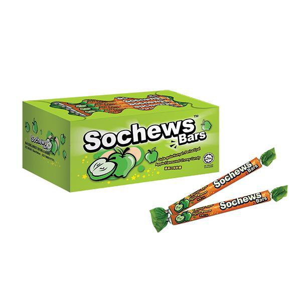 80 Pcs Sochew Stick Bar Apple Candy 9g Each HALAL (LOCAL READY STOCKS ...