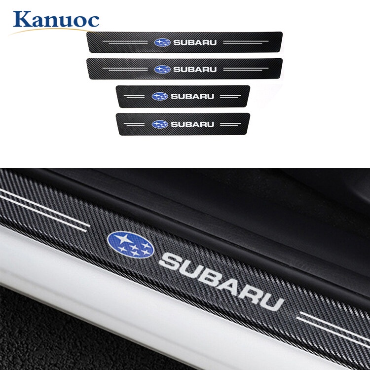 4Pcs Auto Anti-Scratch Stickers for Subaru XV XT Forester Leone SVX Sti ...