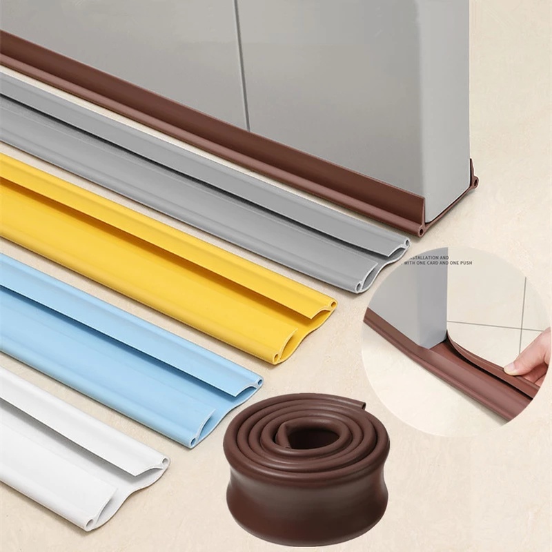 96cm Multi-Function Dust-Stop Soundproof Rubber Door Seam Strip ...