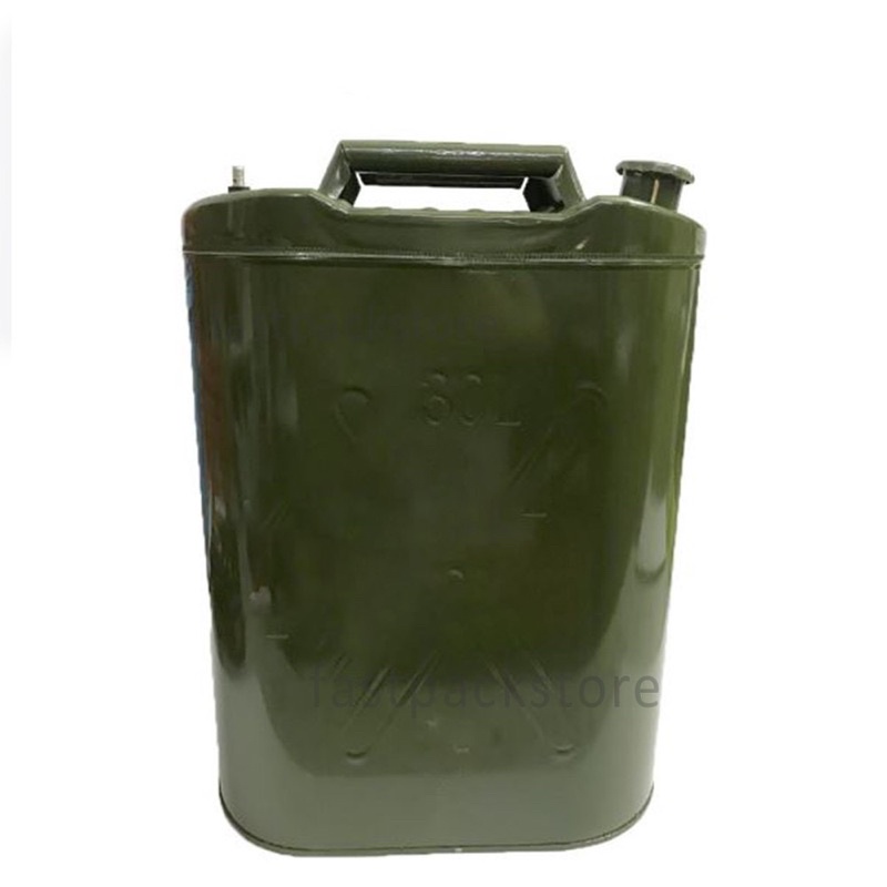 Metal Jerry Can 20L 10L 30L Flexible Spout Fuel Petrol Diesel Water Storage Tank Gasoline Oil ...