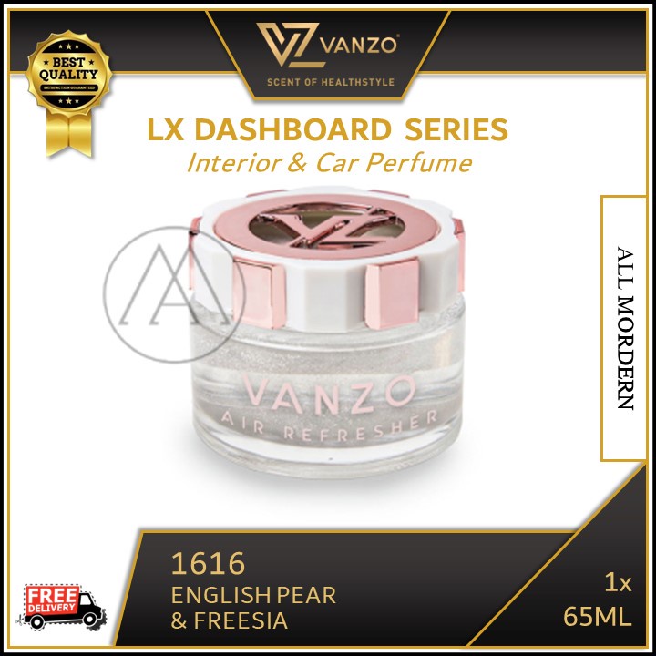 VANZO Car Perfume ALL SERIES Duo Series Mini Series Car Air Freshener ...