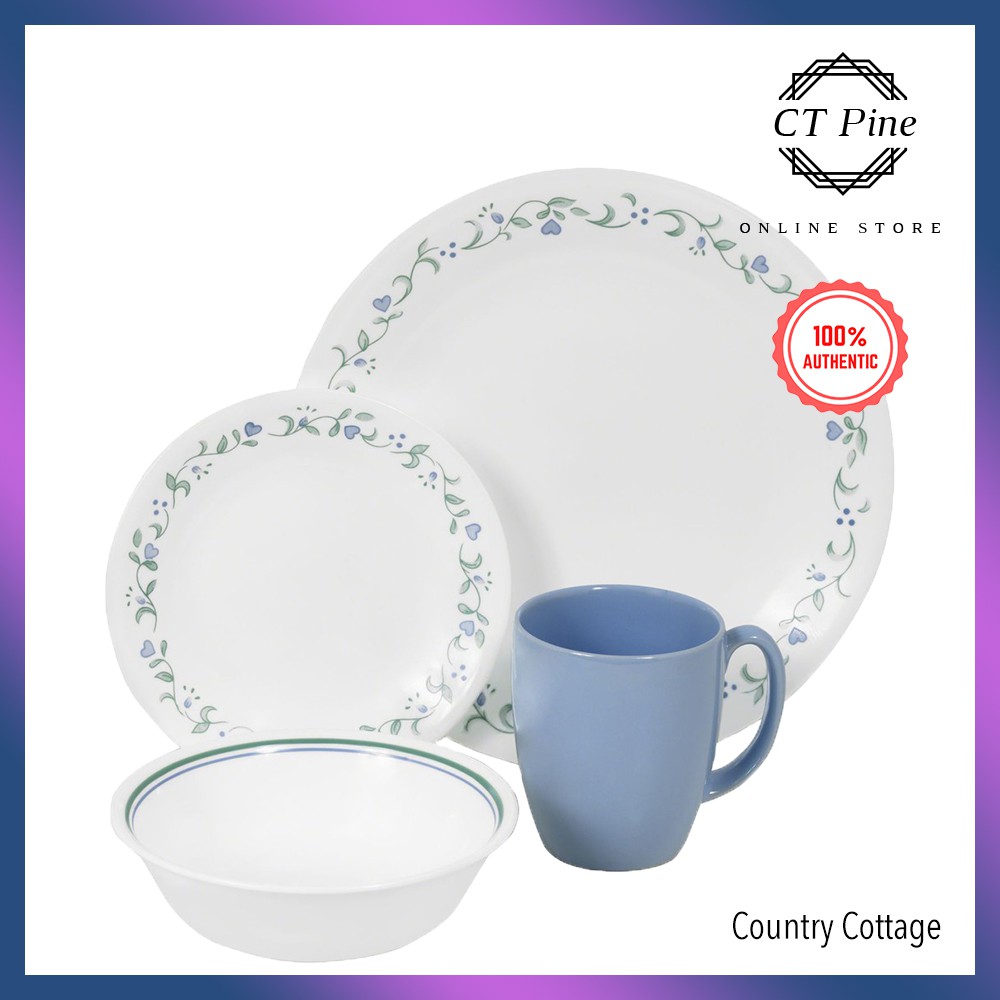 Corelle 16pc or 24pc Dinnerware Set Livingware [Country Cottage ...