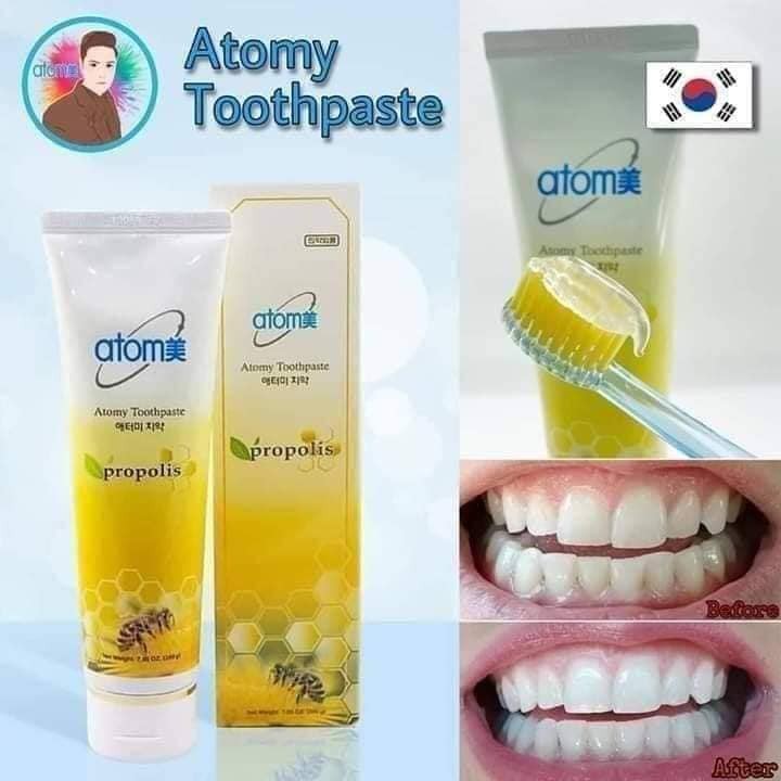 ATOMY PROPOLIS TOOTHPASTE (UBAT GIGI) 50 GRAM/ 200 Gram Whitening ...