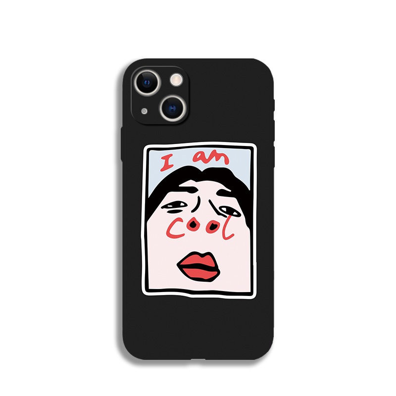 Cool Funny Man Face Nose Casing Compatible For IPhone 13 14 15 Pro Max ...
