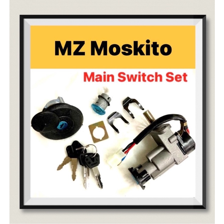 MZ MAIN SWITCH SET ( ) // NAZA MZ MOSKITO MZ125 MAIN SWITCH SET SPECIAL ...