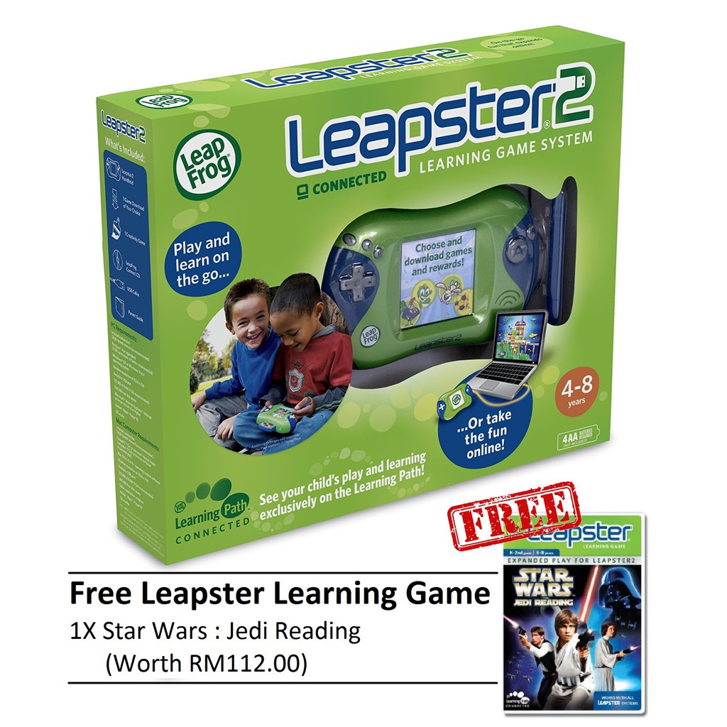 LeapFrog Leapster 2 : Learning Game System (Free 1+1 Game) | Shopee ...