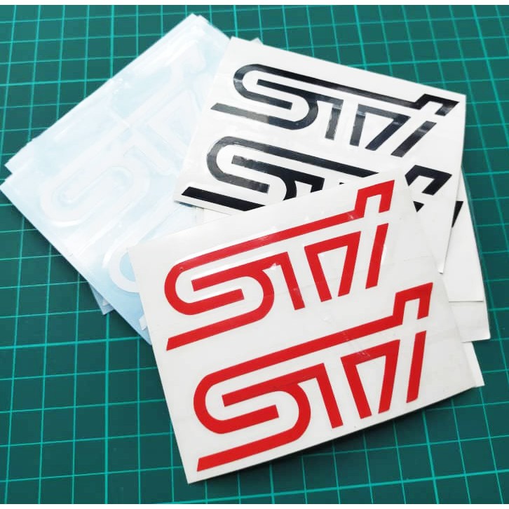 Cutting Sticker subaru STI logo stiker | Shopee Malaysia